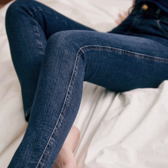 Sezane | Jeans | Sezane Perfect Slim Bleu Denim | Poshmark